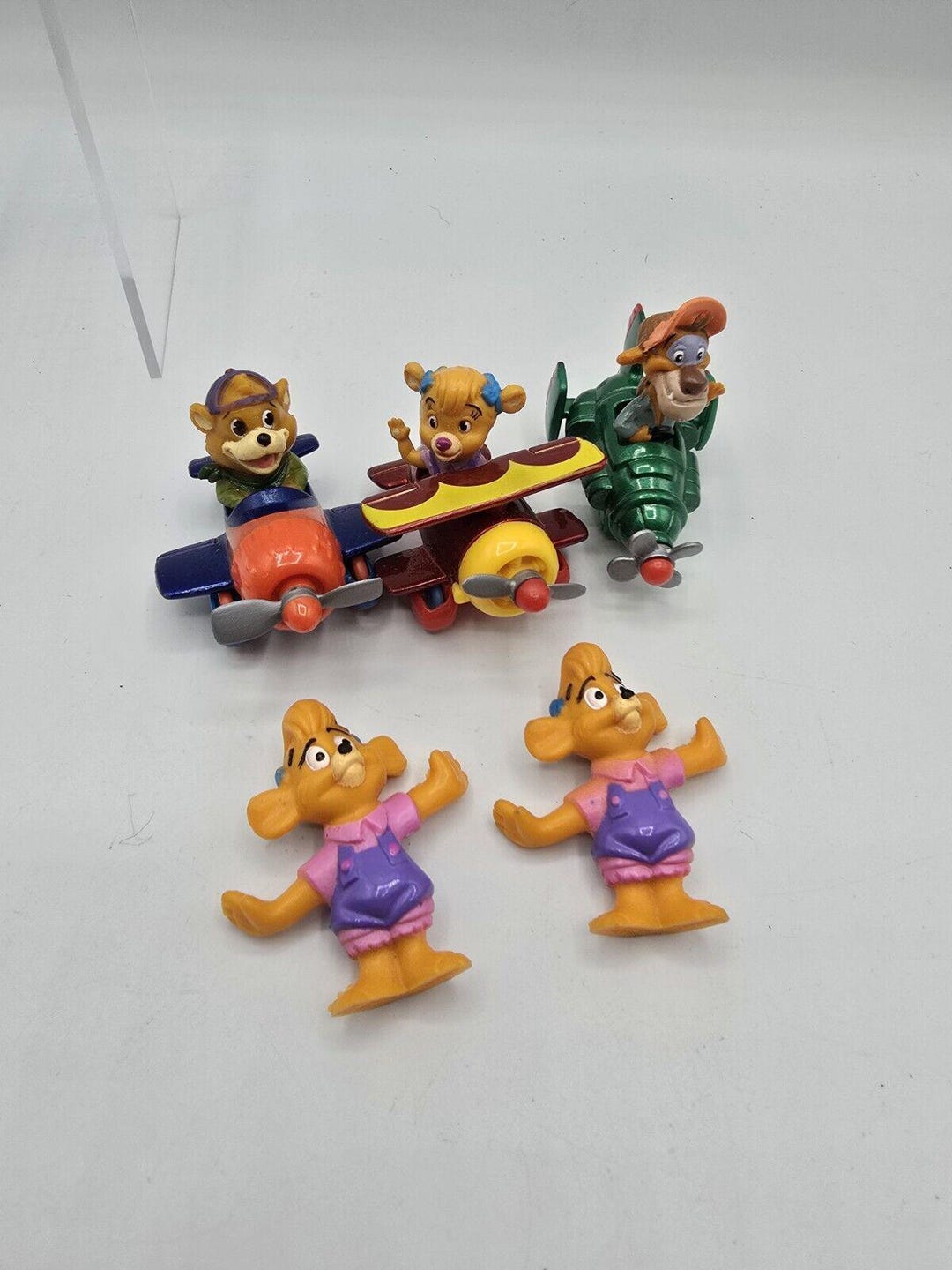 Vintage 1989 Disney Tale Spin Molly and Balo Wildcat Diecast Toys - Etsy