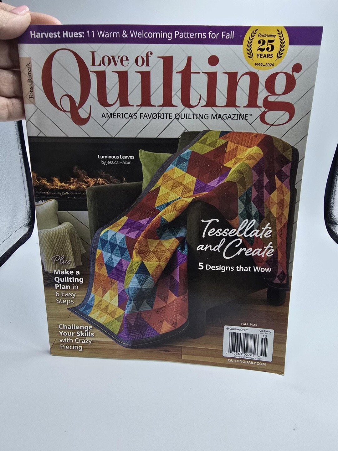 Love of Quilting Magazine Fall 2024 Tessellate & Create - Etsy