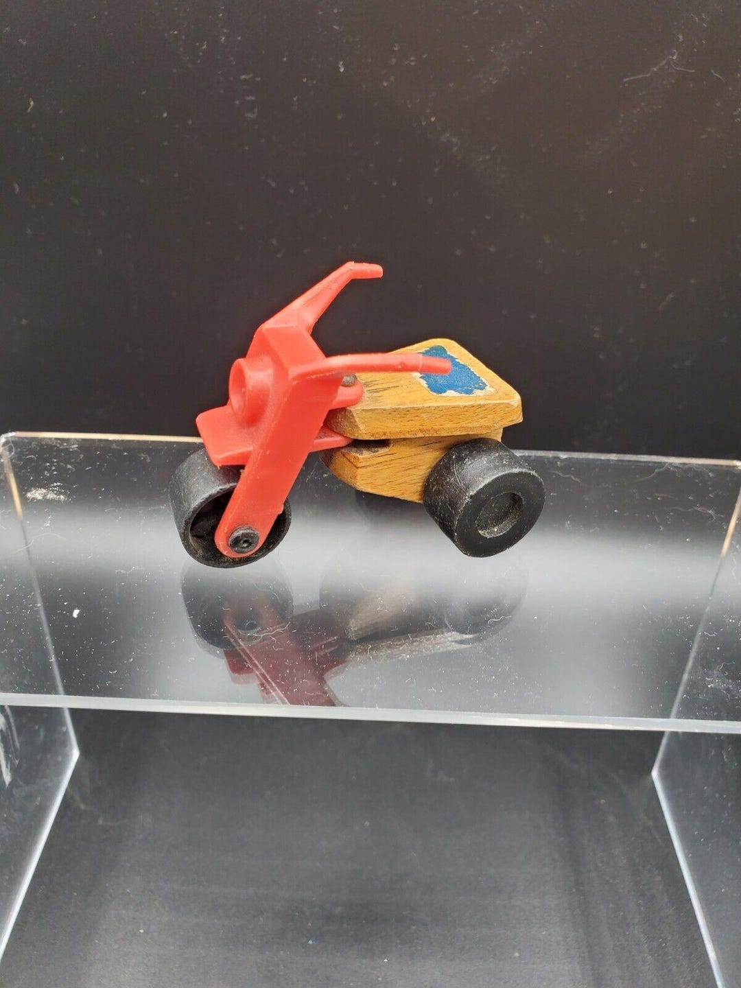 Vintage 1973 Mattel Camp Putt Putt Wooden Tricycle Bike Trike Cycle Toy ...