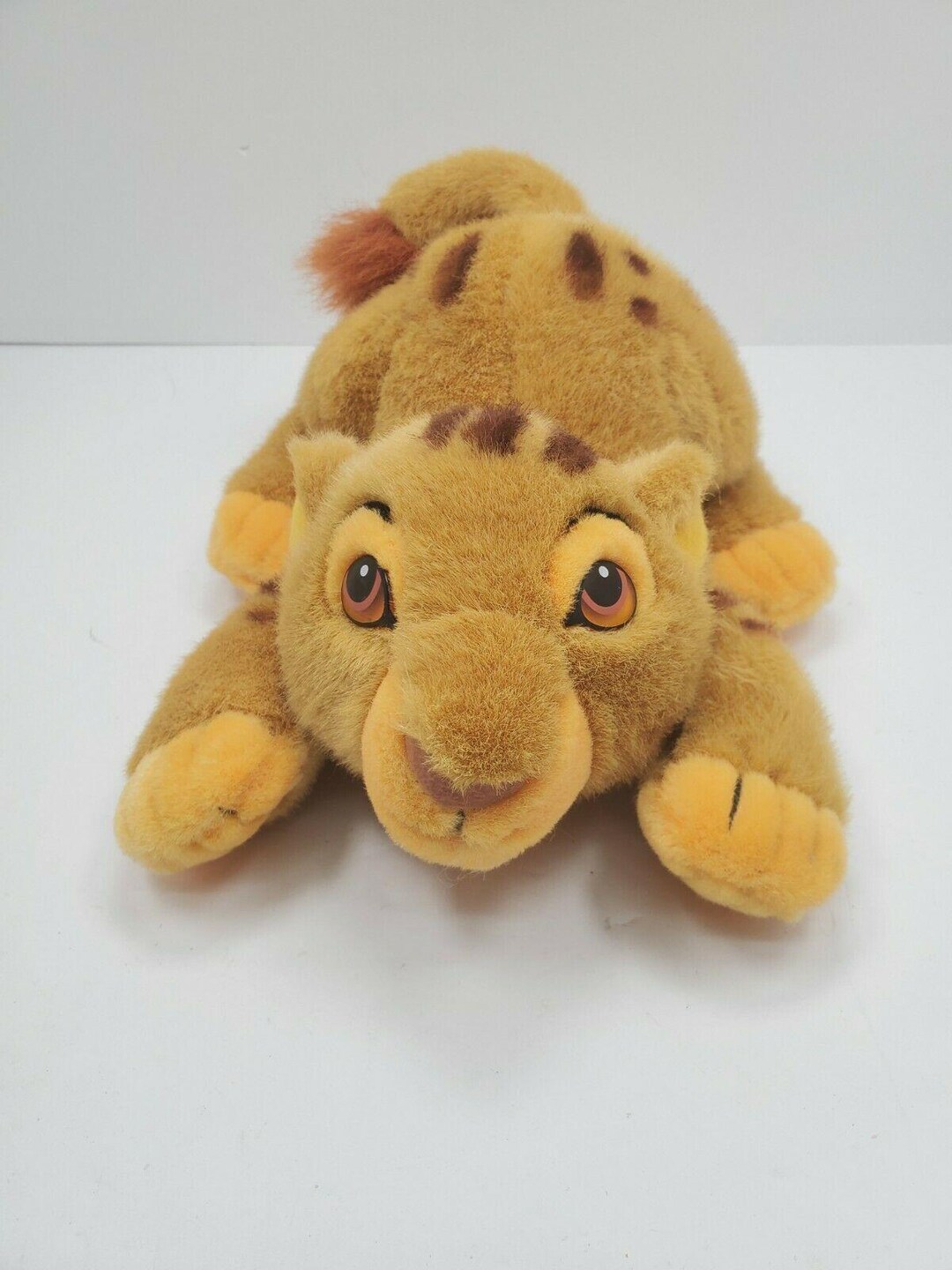 Vintage Baby Simba Stuffed Plush the Lion King Disney 9" Cub Crouching ...
