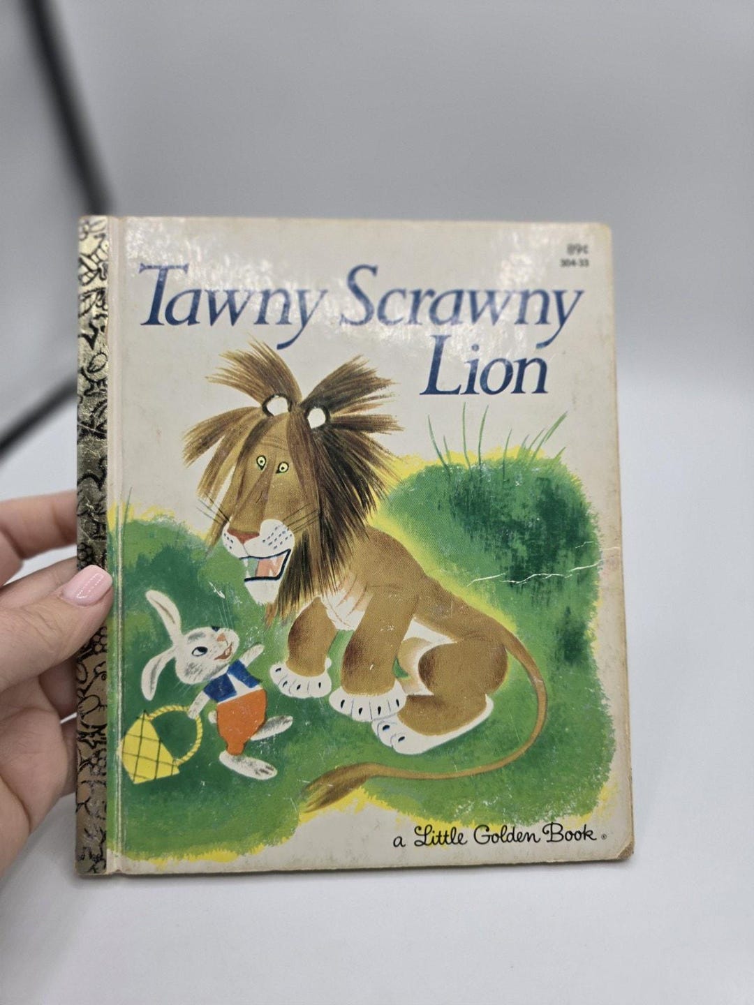 1980 a Little Golden Book - Tawny Scrawny Lion - Etsy