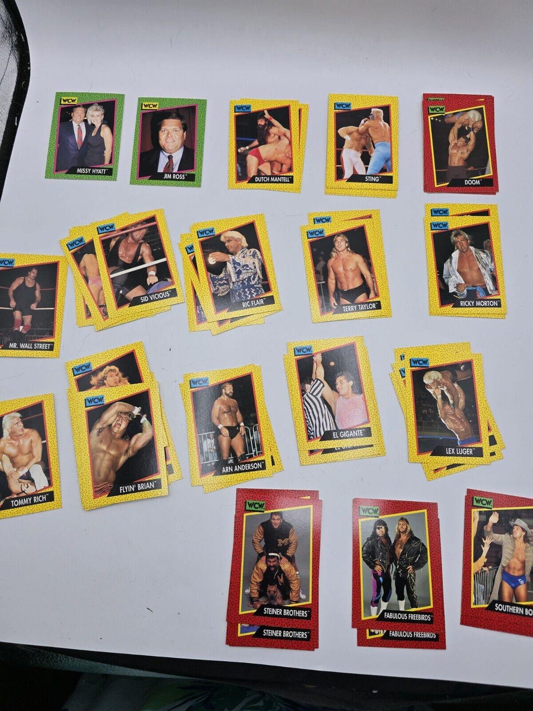 1991 WCW Trading Cards - Etsy