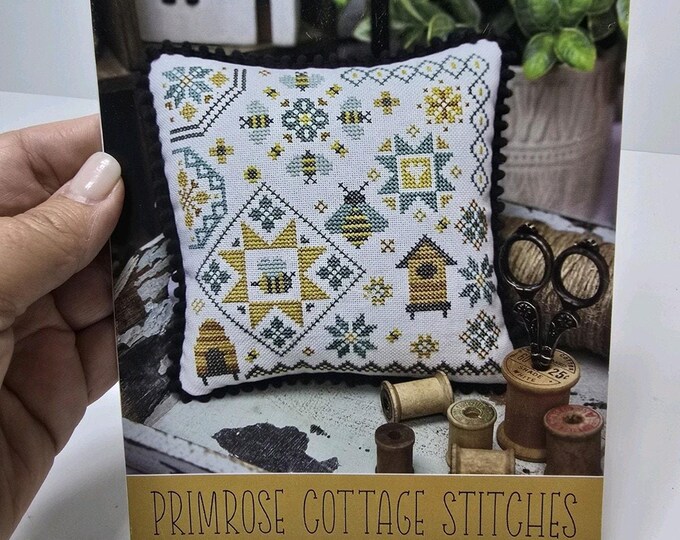 Primrose Cottage Stitches Counted Cross Stitch Pattern ~ Honeybee ...