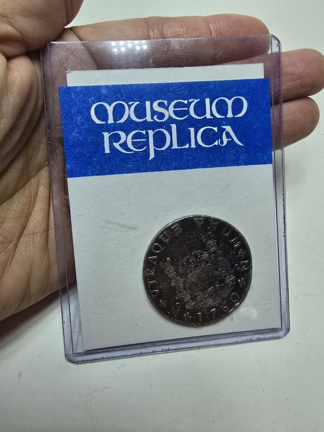 Historic REPLICA 1760 SPANISH MILLED Dollar Pewter - Etsy