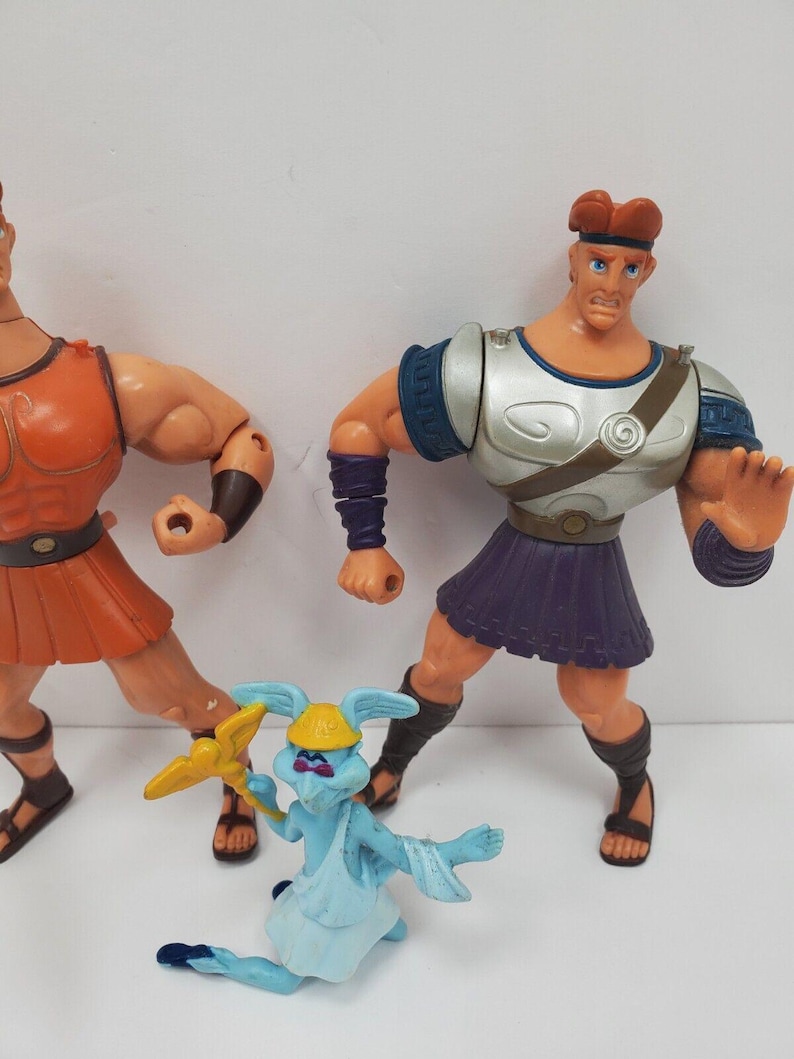 Disney's Hercules & Hermes PVC 2 Figure Set 1997 Mattel - Etsy