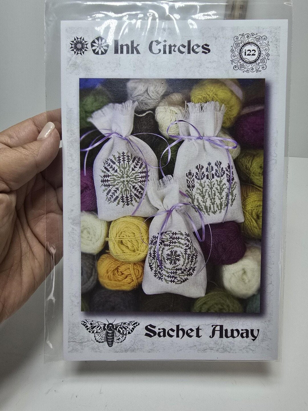 Sachet Away - Ink Circles - Cross Stitch Pattern Chart - Etsy