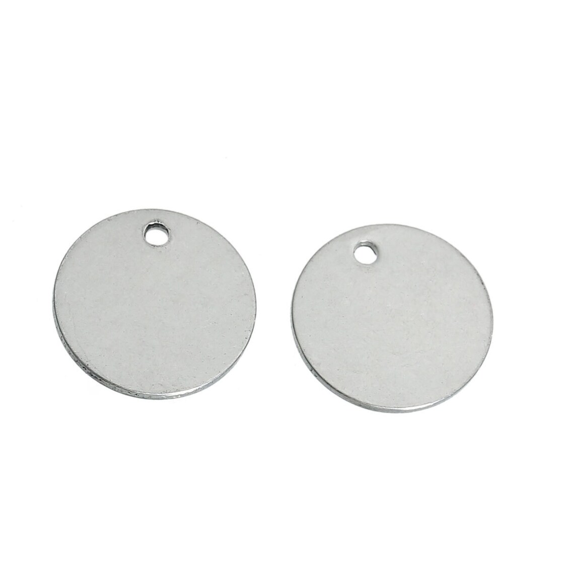 10pc Stainless Steel Round Blank Stamping Blank Tags 15mm - Etsy