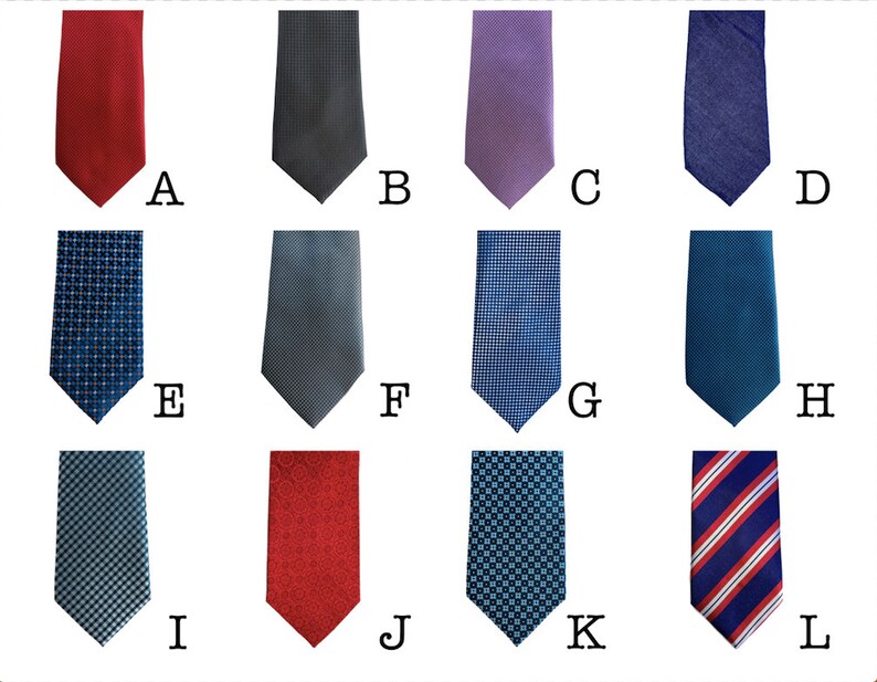 Custom Peekaboo Tie With YOUR Photo Hidden Inside. Tie Options. Second ...