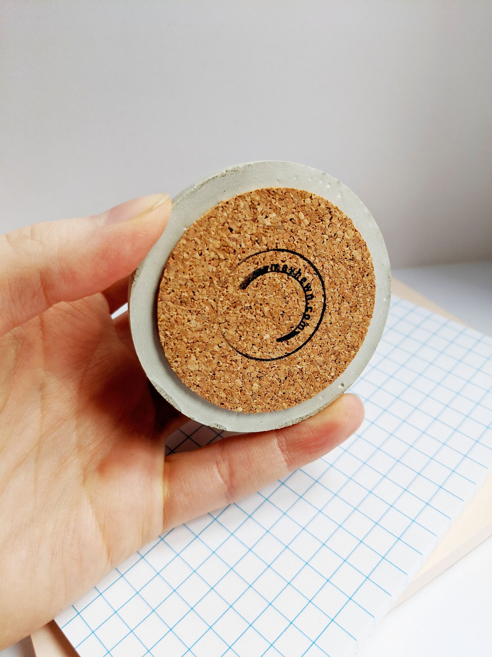 Bubble Concrete Paperweight. Modern Concrete Home Decor. Home | Etsy