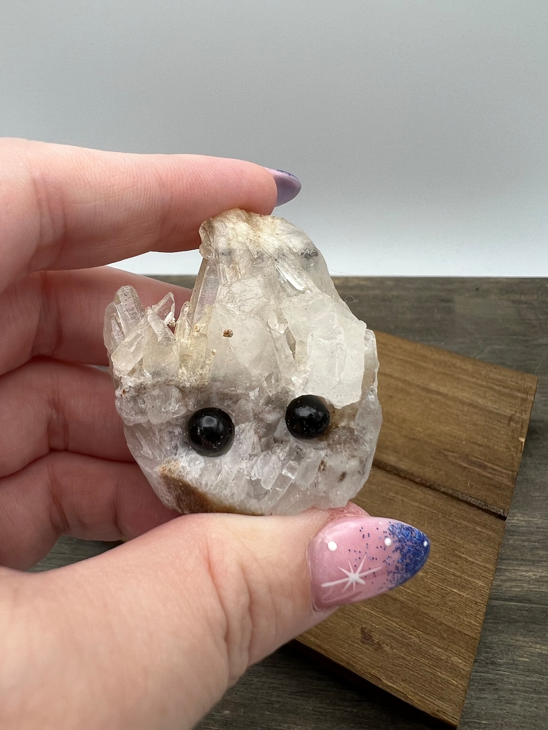 1.8" Quartz Crystal Hedgehog / Crystal Buddy / Crystal Pet - Etsy
