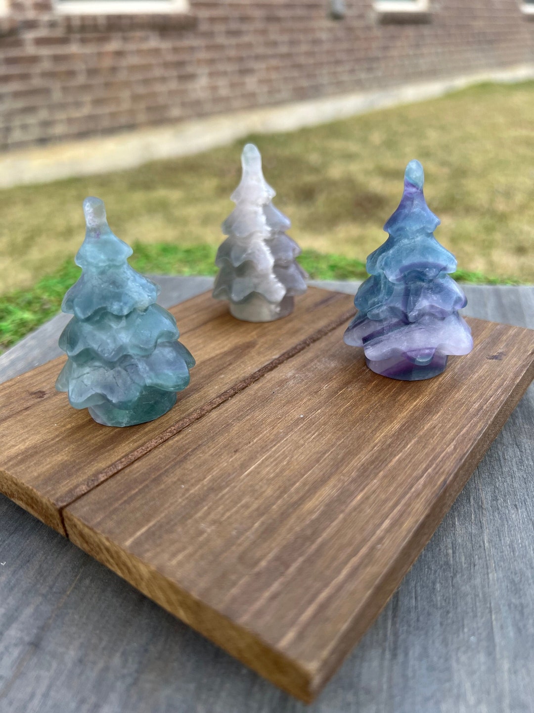 2.4 Fluorite Christmas Tree - Etsy