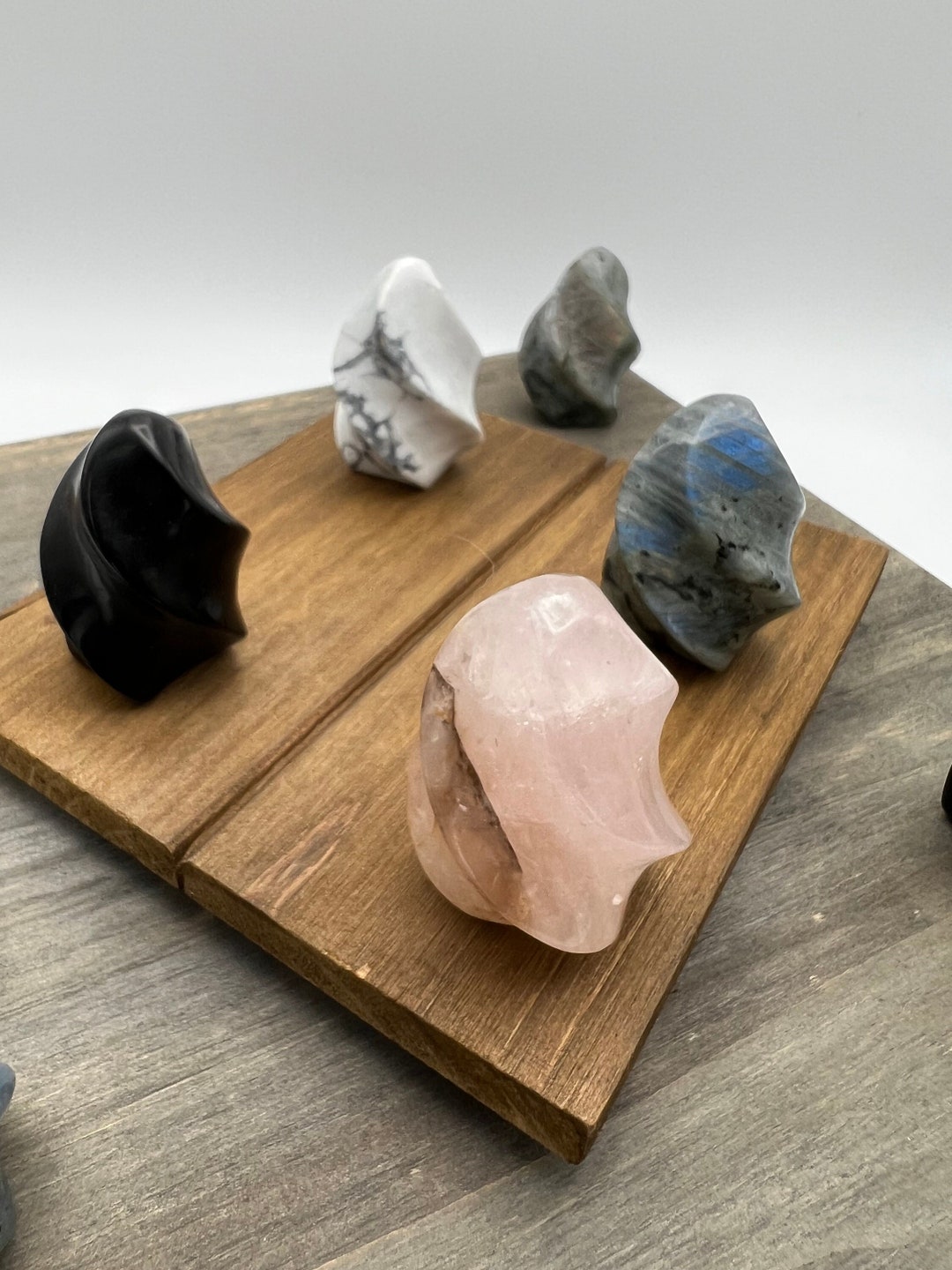 1.5" Crystal Flame Points - Etsy