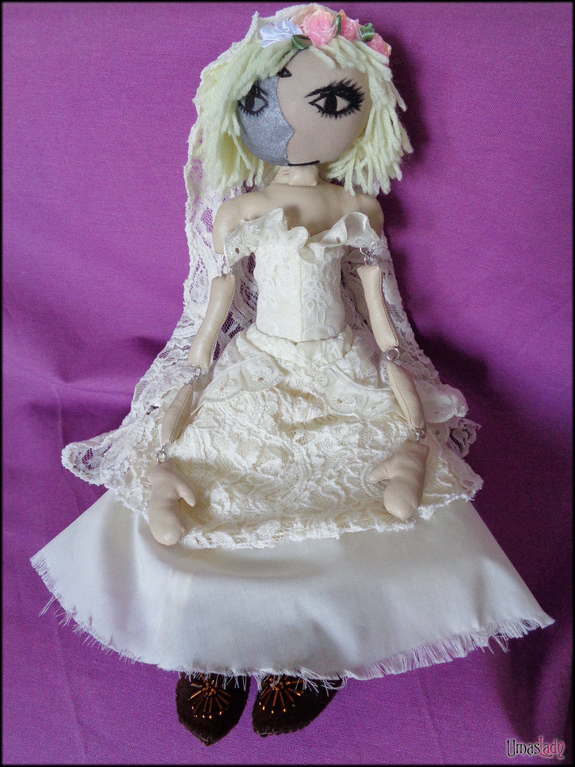 Angie Plush Resident Evil: Donna Beneviento Cosplay, Handmade Horror ...