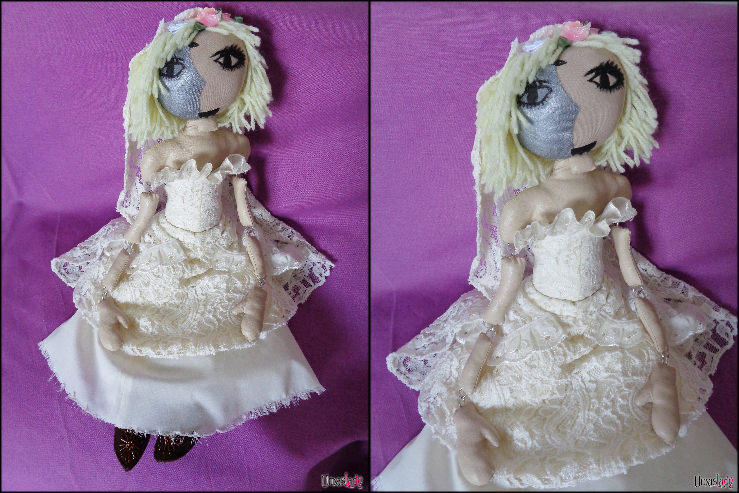 Angie Plush Resident Evil: Donna Beneviento Cosplay, Handmade Horror ...