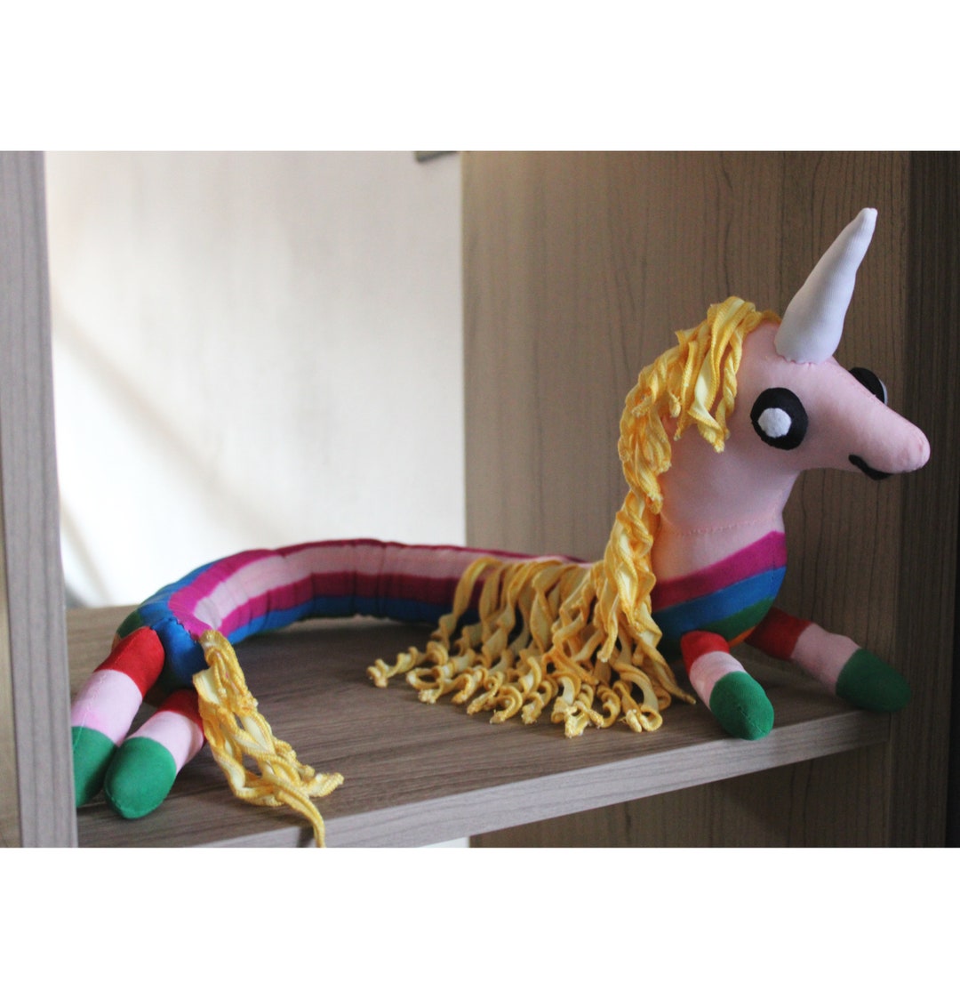 Lady Rainicorn Plush: Handcrafted and Hand-painted Plush for Adventure ...