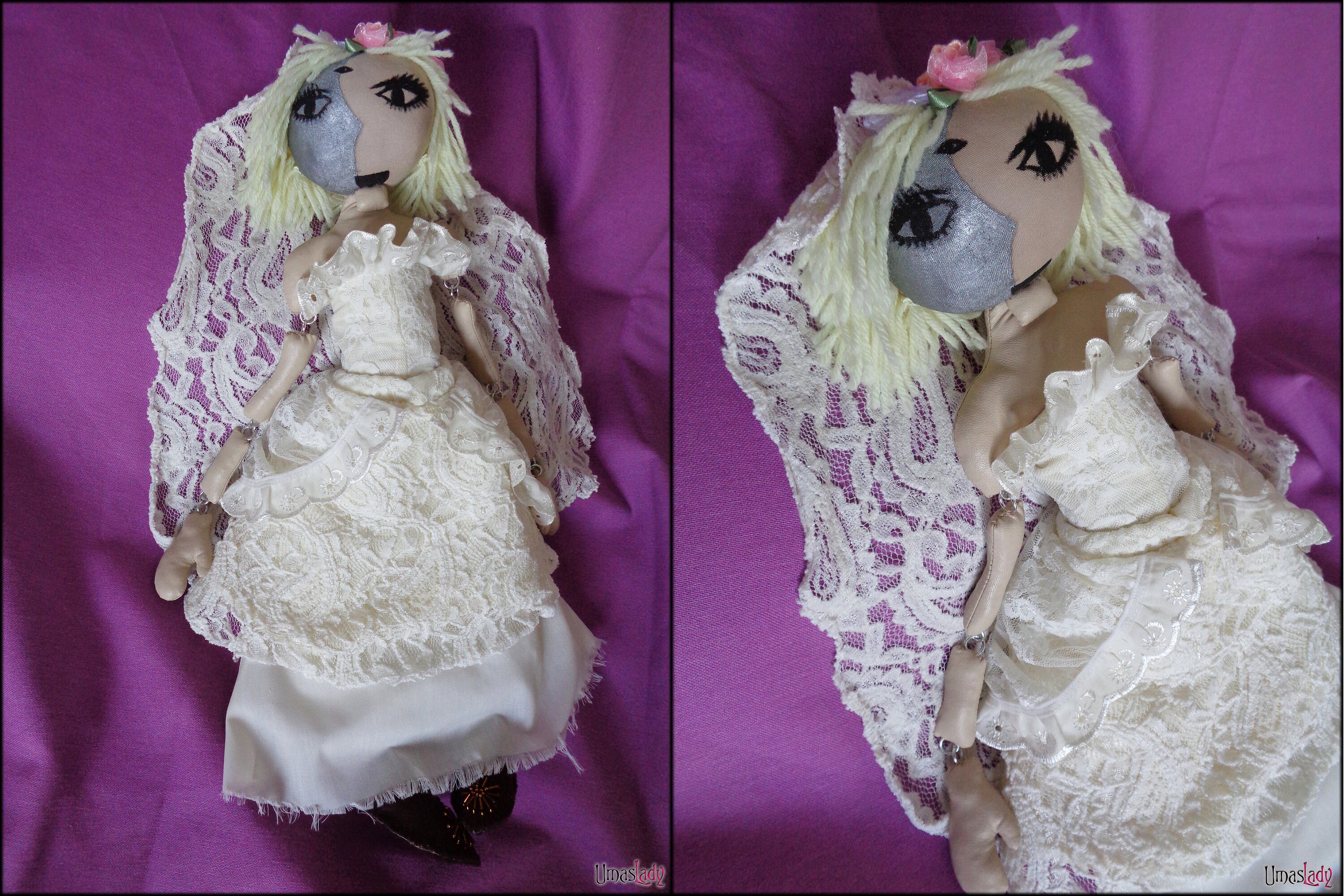 Angie Plush Resident Evil: Donna Beneviento Cosplay, Handmade Horror ...