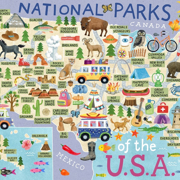 The Illustrated Life - Etsy