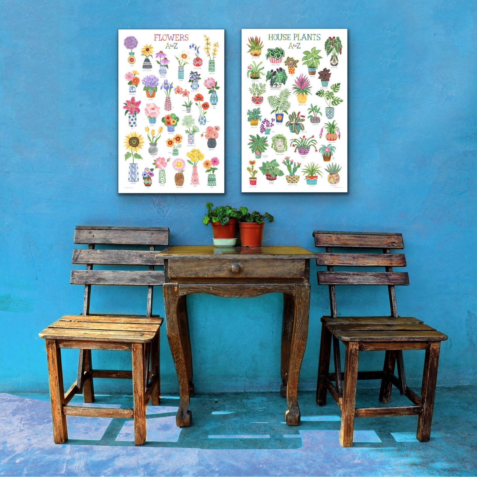 Flower, Floral, Print, Flowers a to Z, Floral Poster, Flower Poster ...