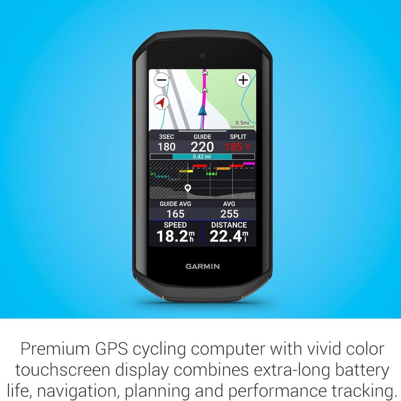 Garmin Edge® 1050 – komputer rowerowy GPS z kolorowym ekranem dotykowym ...