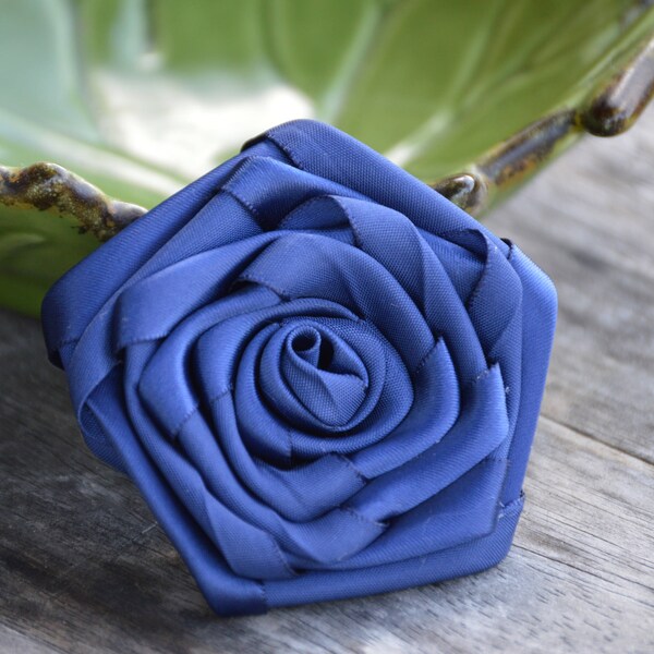 Satin Rosettes - Etsy