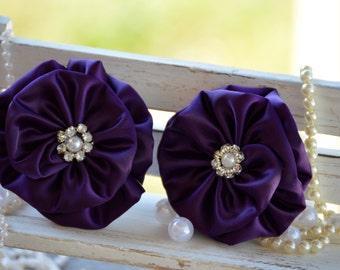 Large Ribbon Flower - Etsy