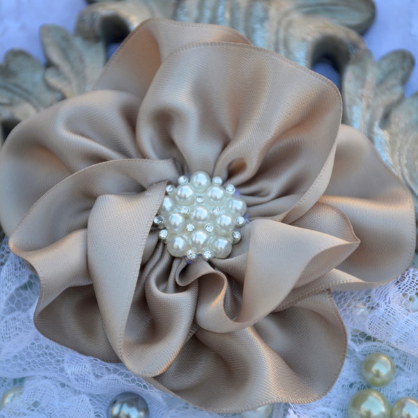 Ribbon Flowers - Etsy