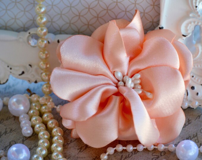 1.6 New Arrived Fabric Rosset Flowers for Children Baby Girls Hair ...