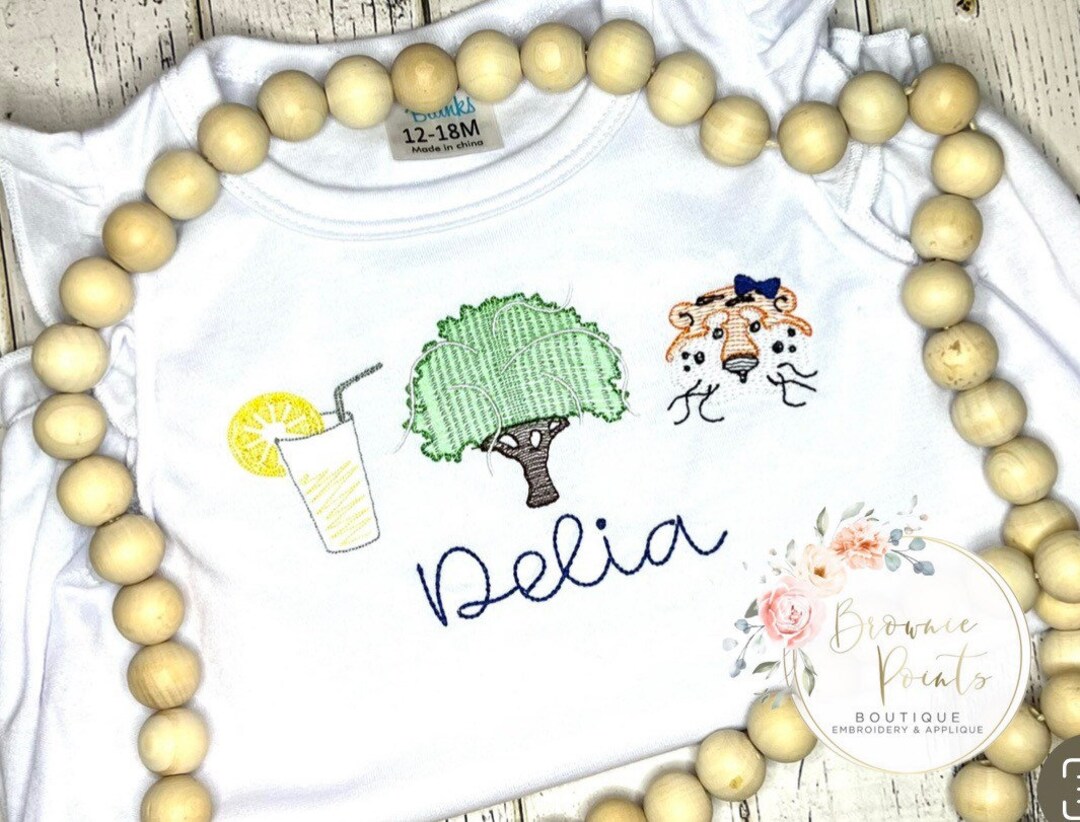 Tiger Trio, Navy and Orange Eagle Mascot Football Girls Ruffle Shirt ...