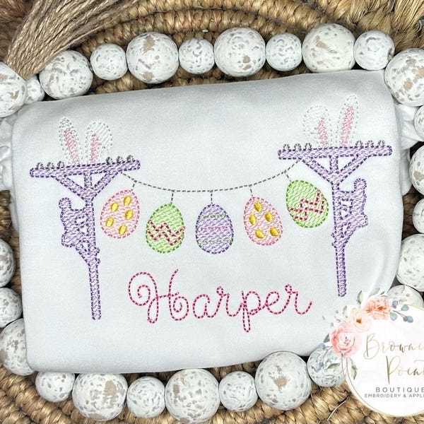 Lineman Embroidery - Etsy