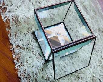 Glass Metal Box - Etsy