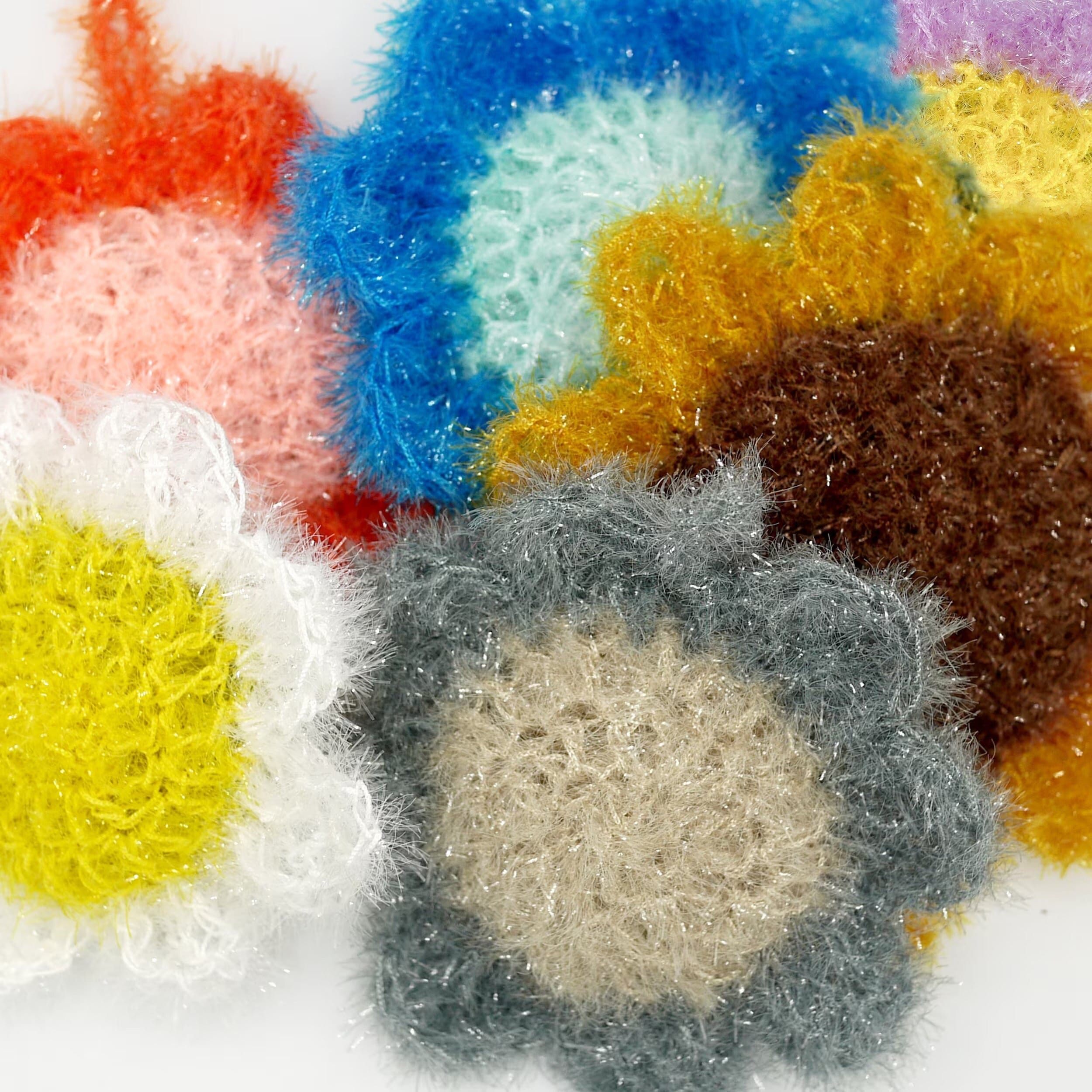 Pinibeni Crocheted Flower Scrubbies Dishwash Scrubbie | Eco Friendly ...