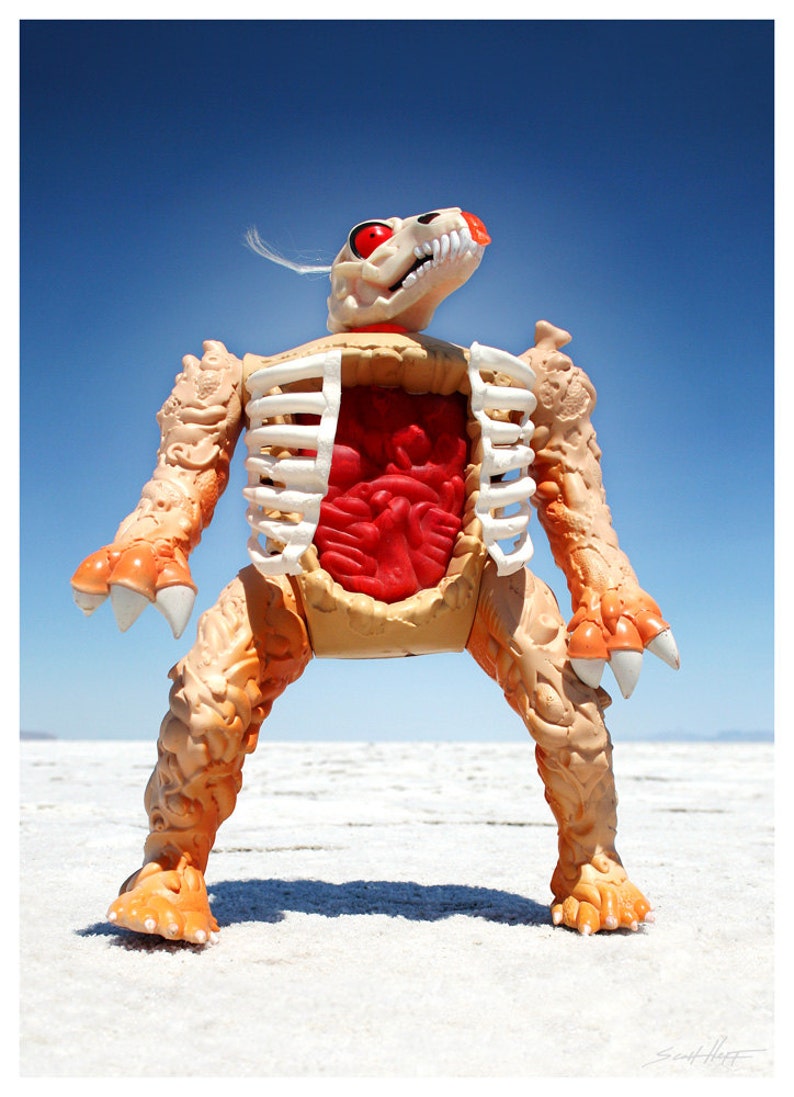 Inhumanoids D'Compose Giclée Art Print Toy Photography | Etsy