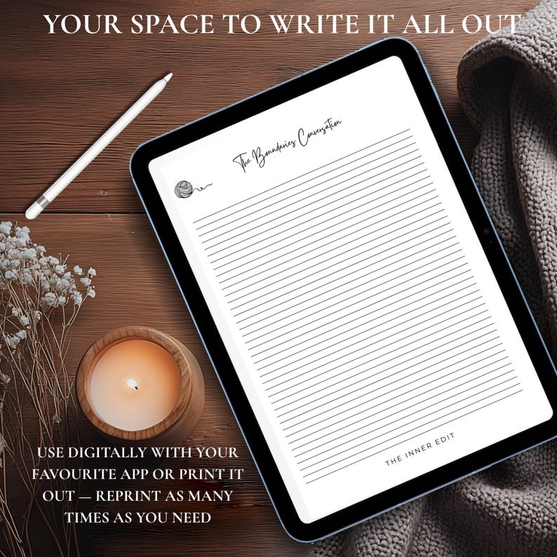 Journal Prompts Boundaries, Shadow Work, Self Reflection, Therapy ...