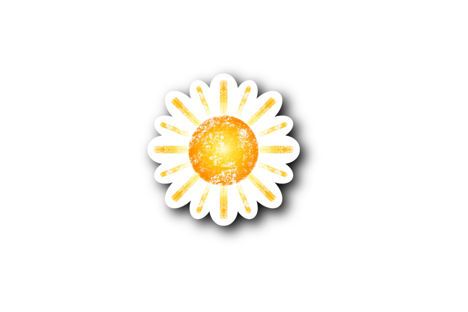 Sunshine Sticker waterproof - Etsy