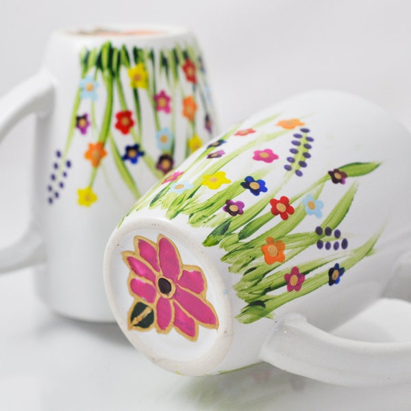 Hand Painted Cups - Etsy