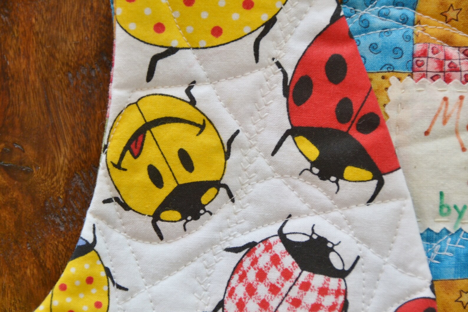 Ladybug Quilted Vest, Girl's Vest, Bug Bolero, Girl's Clothing ...