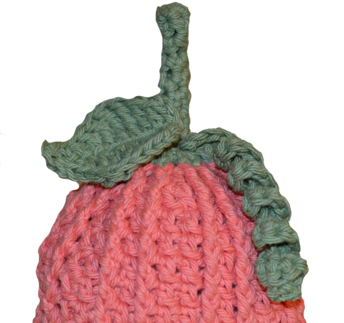 Pumpkin Crocheted Hat, Pumpkin Beanie, Baby Pumpkin Hat, Fall Pumpkin ...