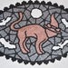 Halloween Cat Doily, Cat Doily, Bat Doily, Black Doily, Orange Doily ...
