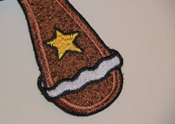 Gingerbread Man Embroidered Christmas Dangler, Gingerbread Man, Door ...