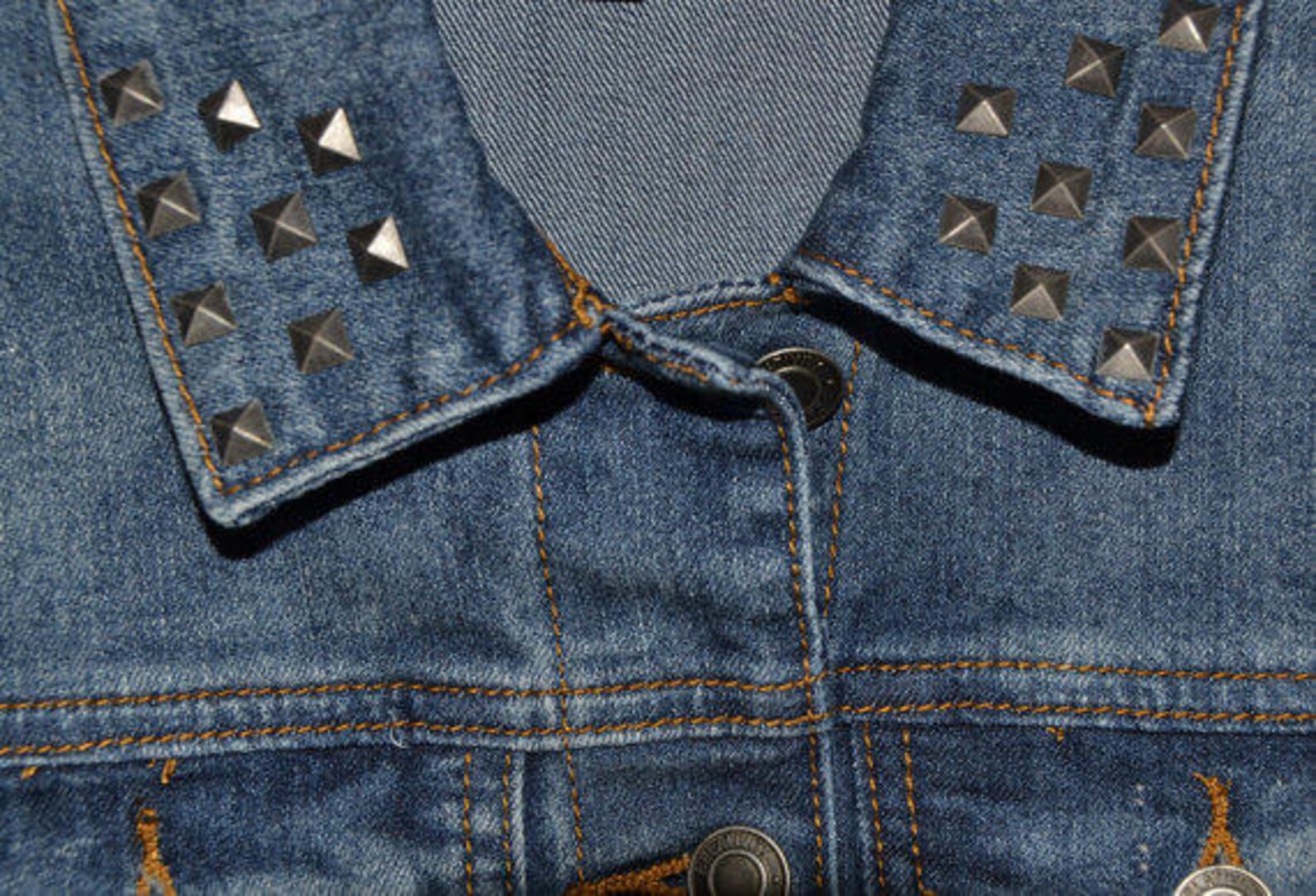 Moose Embroidered Denim Jacket, Blue Jean Jacket, Winter Moose, Moose ...