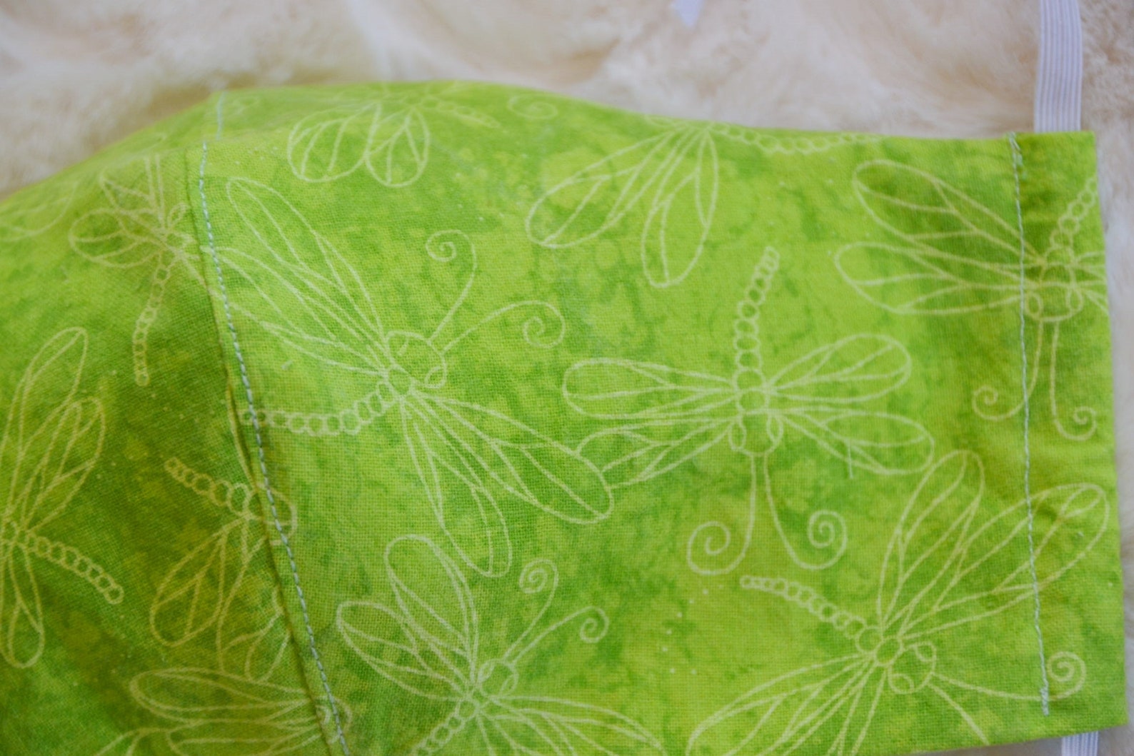 Washable Dragonfly Face Mask, Cotton Mask, Filter Mask, Face Protector ...