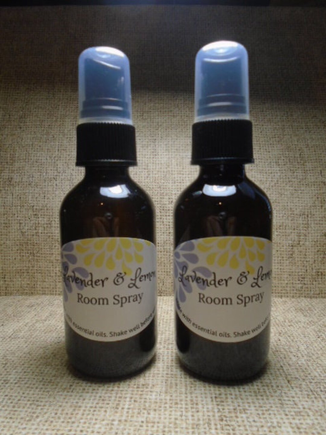 Lavender and Lemon Essential Oil Room Spray 2oz - Etsy