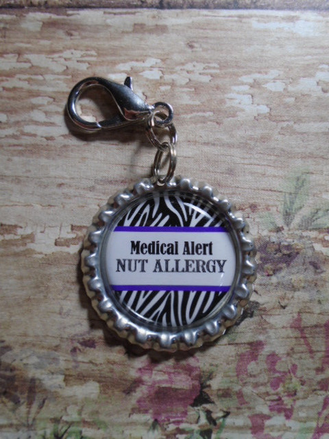 Medical Alert Zipper Pull - Etsy