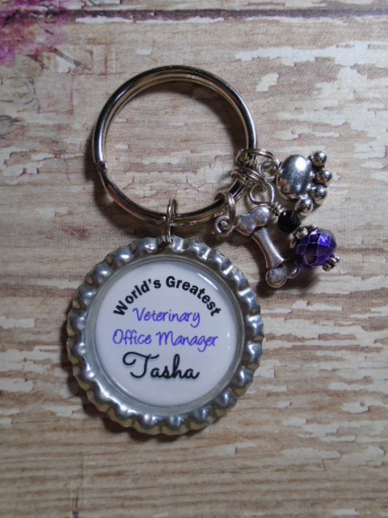 Personalized World's Greatest Office Manager Key Chain - Etsy