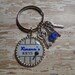 Personalized KEYS Key Chain With Charms - Etsy
