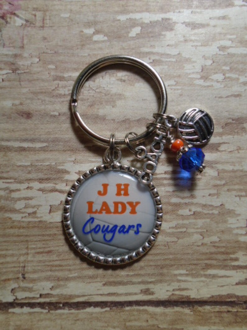 Personalized Sports Coach Key Chain With Charms | Etsy