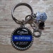 Personalized Police Officer Keychain With Charms - Etsy