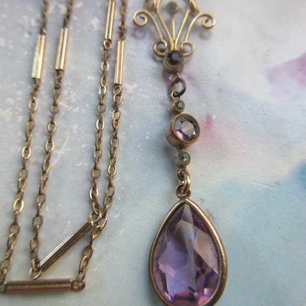 Lavaliere Necklace - Etsy