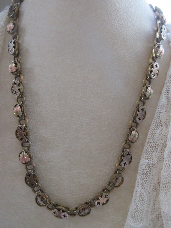 Antique Victorian Chain in Rose Gold - Gem