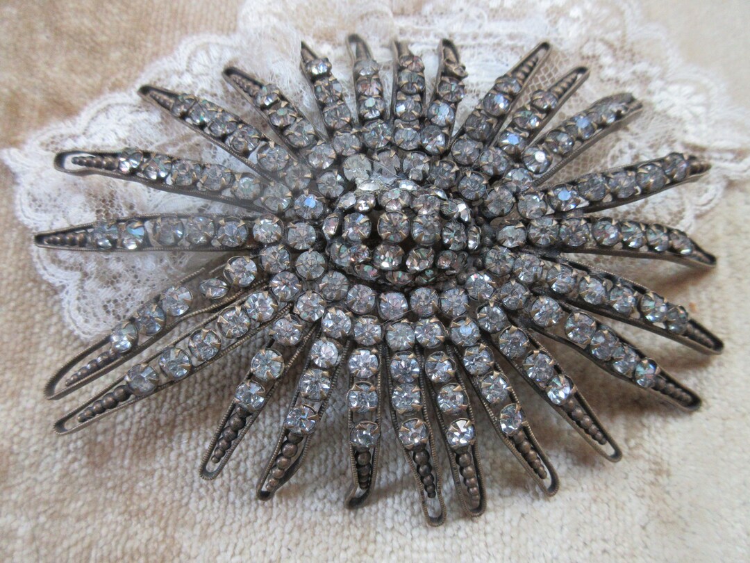 Older Vintage Paste Embellishment Circa 1930 Dress Ornamentation - Etsy
